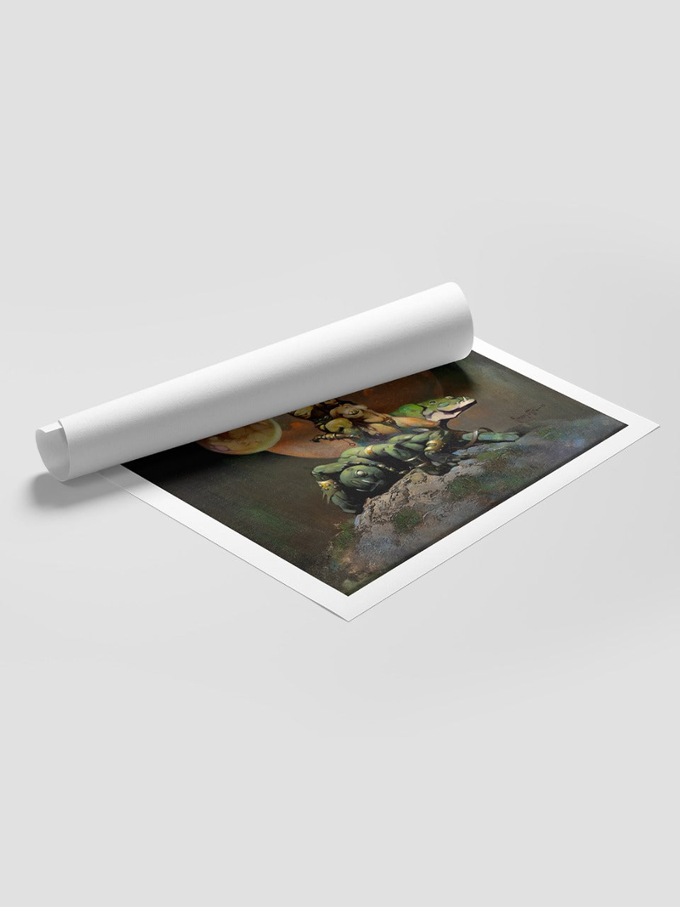 A Princess of Mars Fine Art Print by Frank Frazetta | Official Website