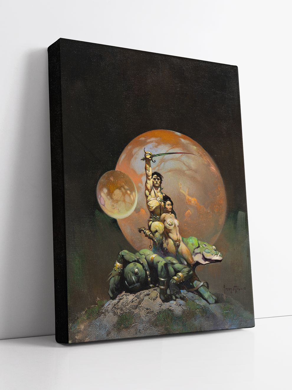 A Princess of Mars Fine Art Print by Frank Frazetta | Official Website