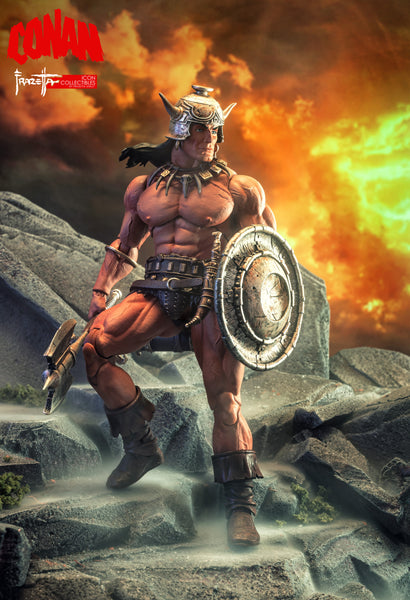 Conan The Barbarian Action Figure | 1:12 Scale Action Figure by ICON ...