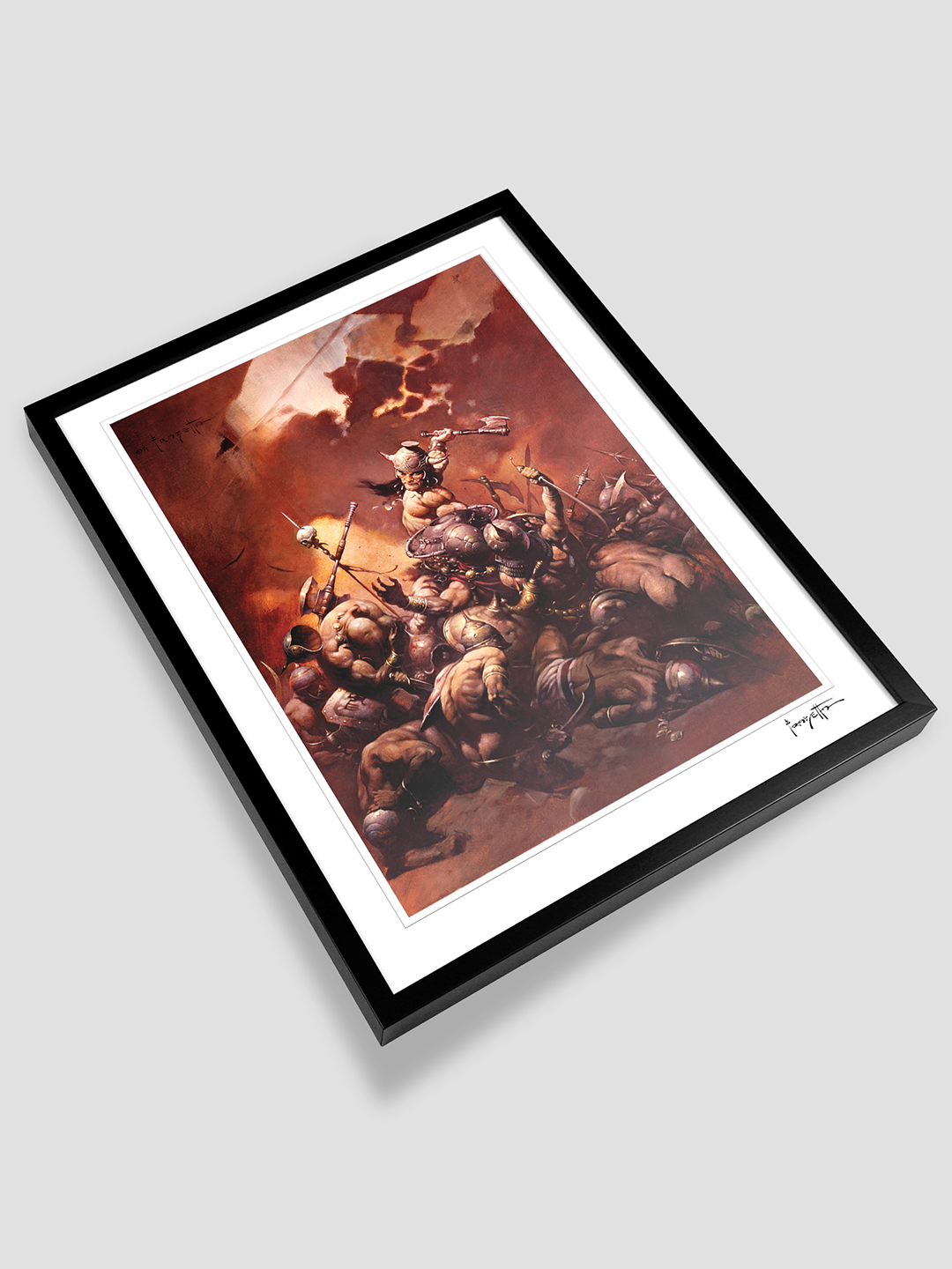 Frank Frazetta "Conan The Destroyer" Art Print | Official Online Store
