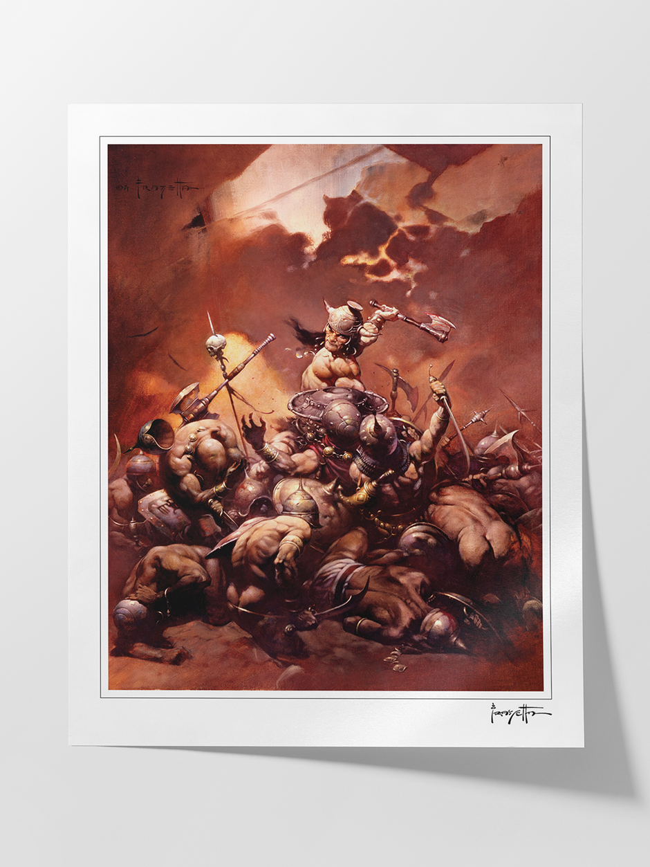 Offical Frank Frazetta Fine Art Prints & Canvas Collection
