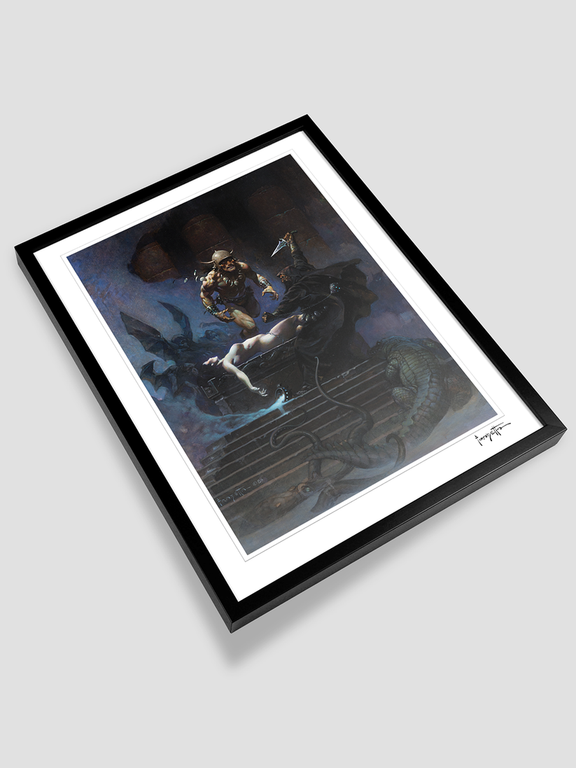 Frank Frazetta "Sacrifice" Conan The Avenger Print | Official Website
