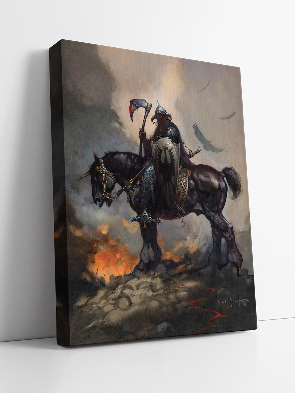 Frank Frazetta "Death Dealer I" Art Print | Official Online Store