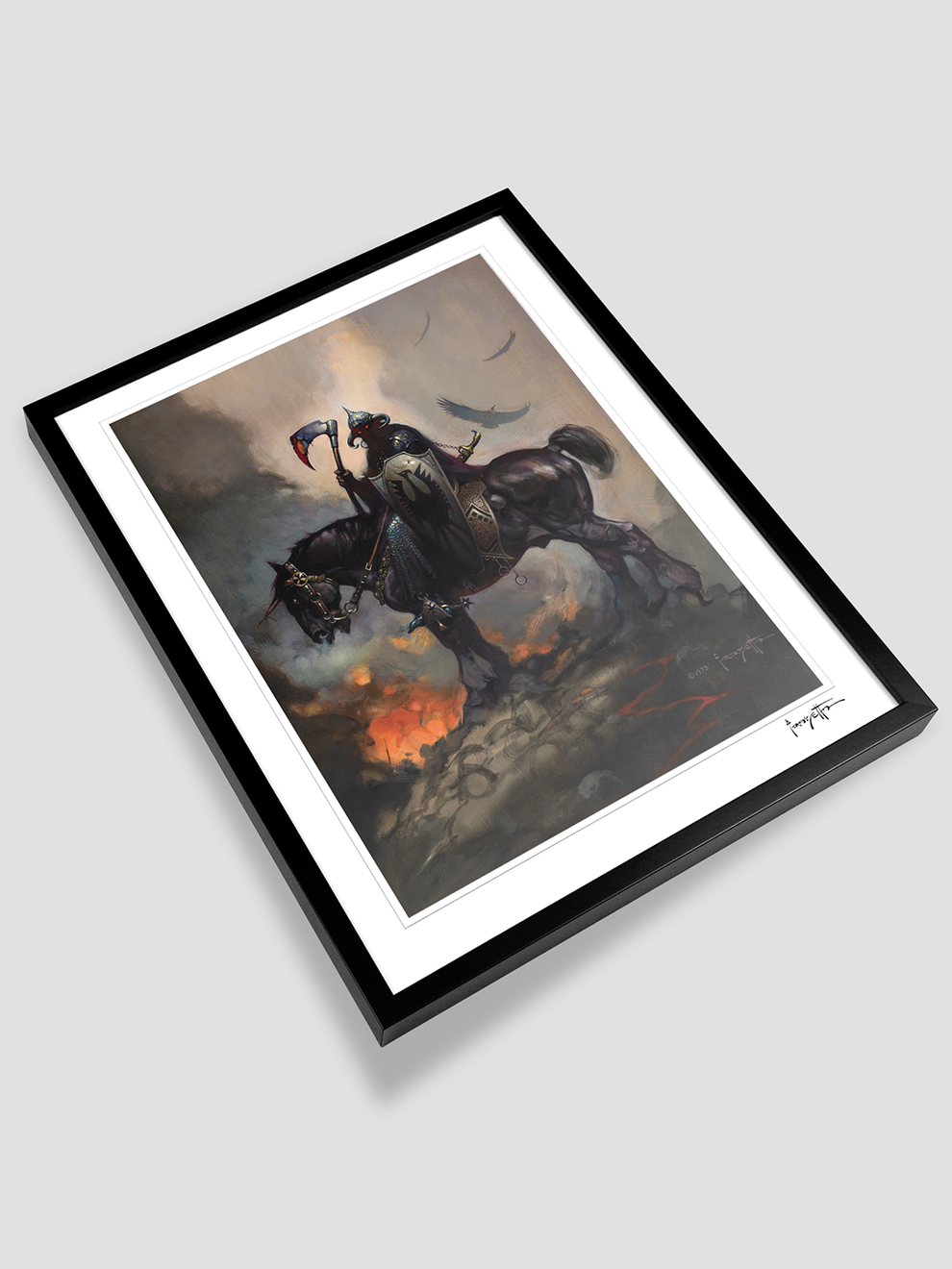 Frank Frazetta "Death Dealer I" Art Print | Official Online Store