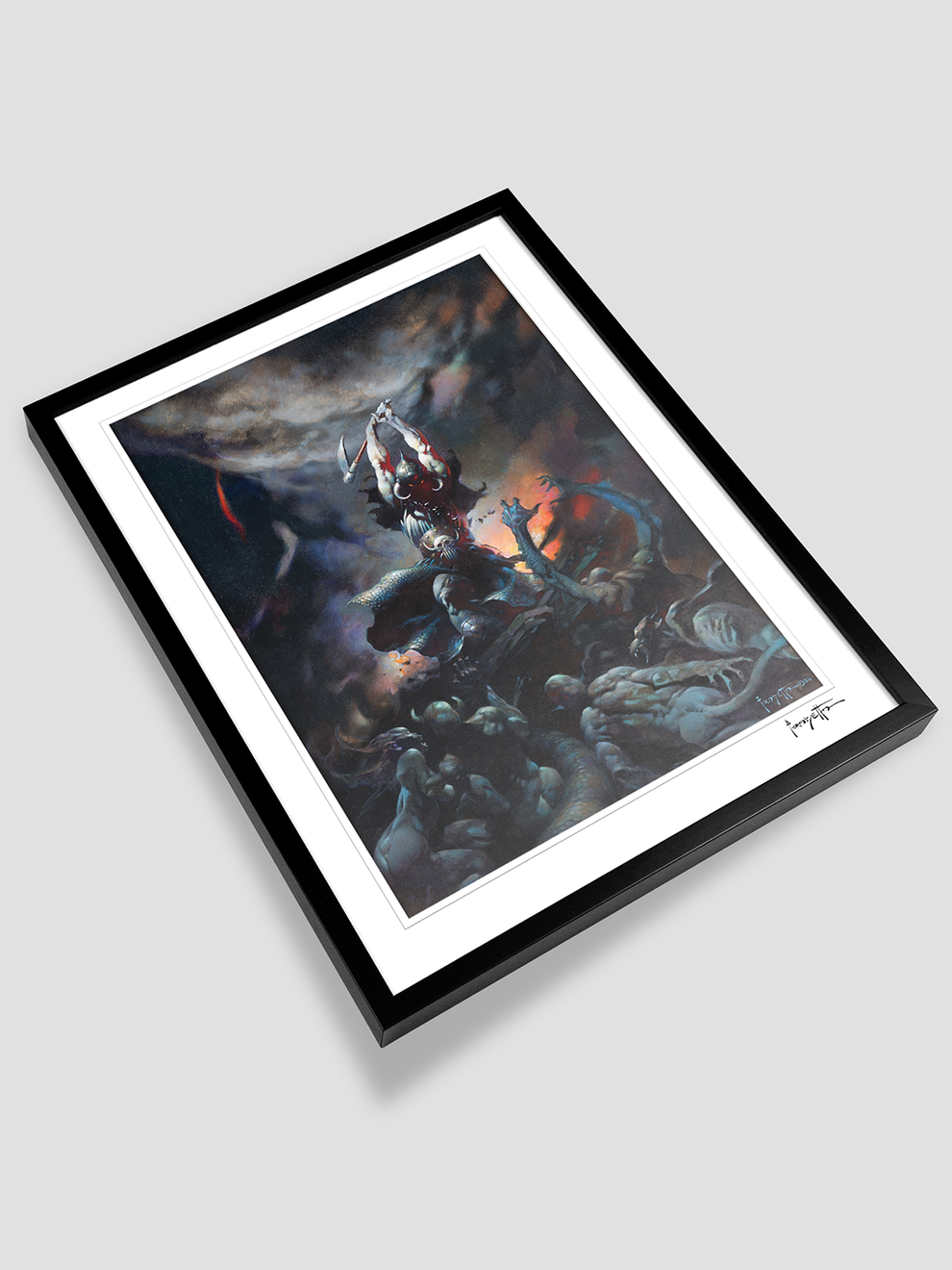 Frank Frazetta "Death Dealer II" Art Print | Official Online Store