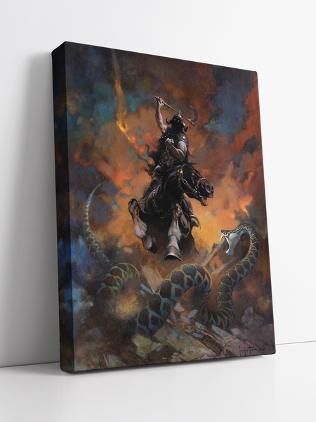 Frank Frazetta "Death Dealer VI" Art Print | Official Online Store ...
