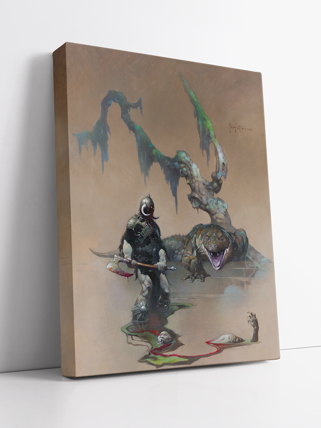 Frank Frazetta "Death Dealer IV" Art Print | Official Online Store