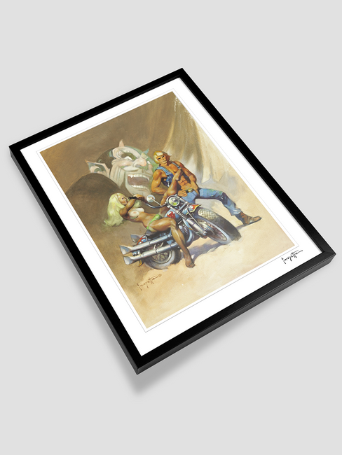 Devil Rider Print by Frank Frazetta | Official Website Frazetta Girls ...