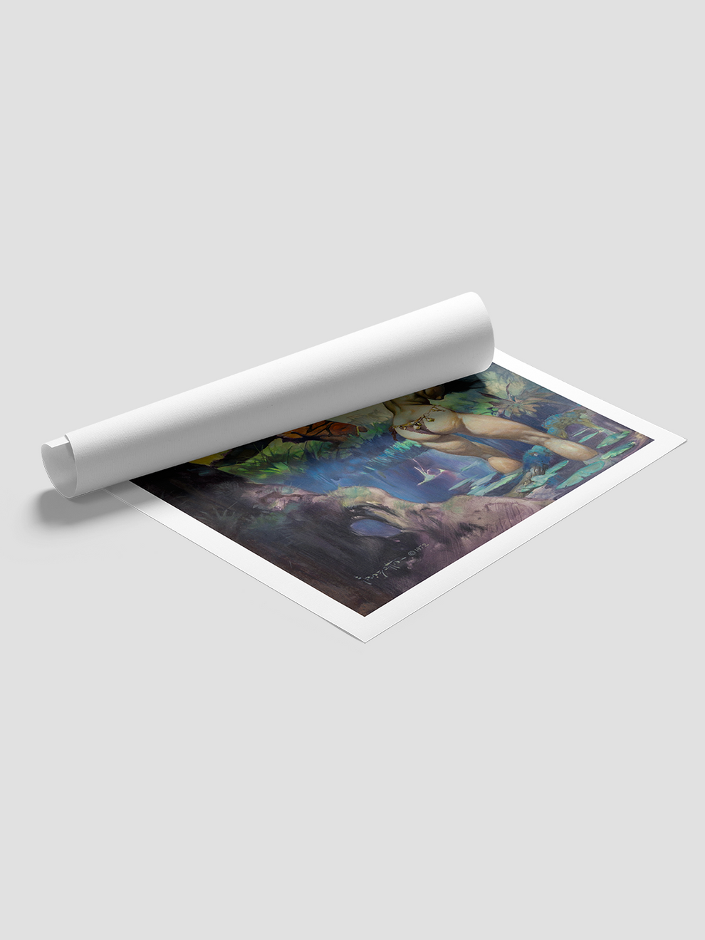 Frank Frazetta "Escape On Venus" Art Print | Official Online Store