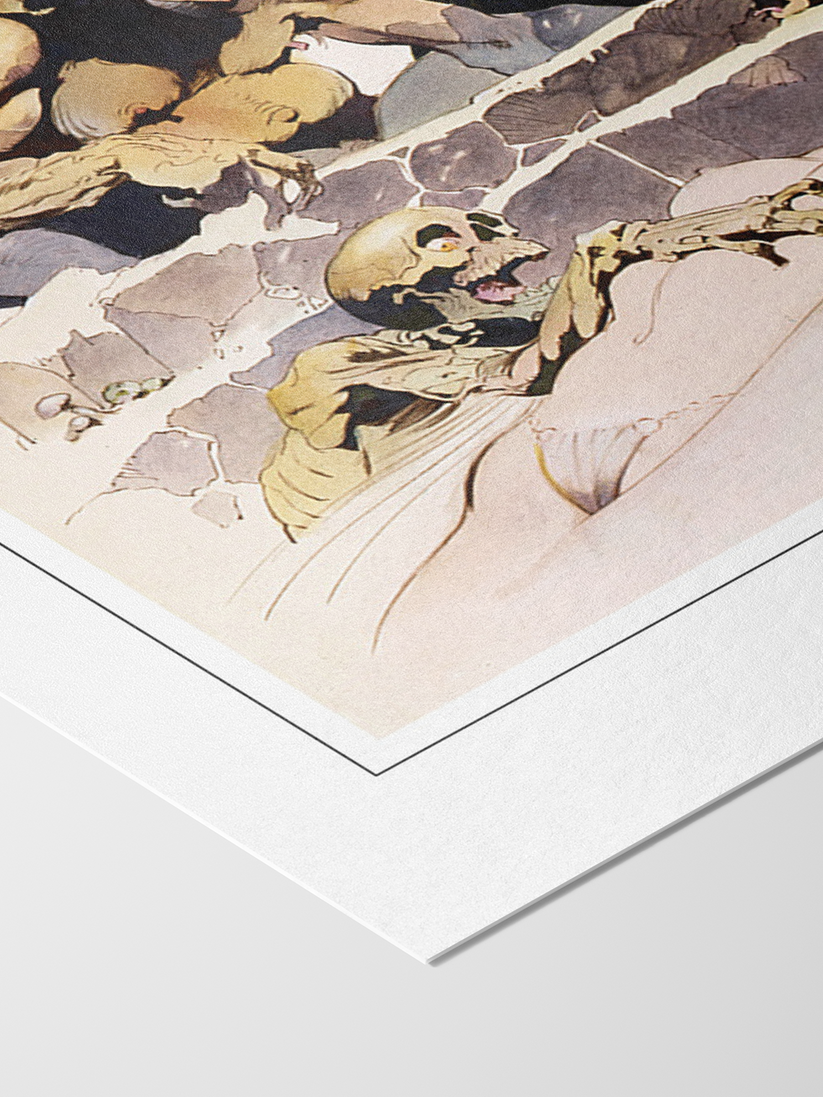 Frank Frazetta "Ghoul Queen" Fine Art Print | Official Frazetta Site ...