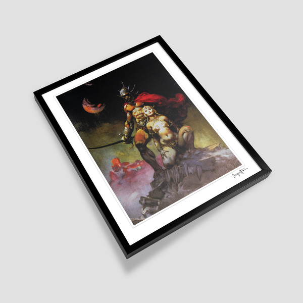 Frank Frazetta "Mastermind of Mars" Art Print | Official Frazetta Site ...