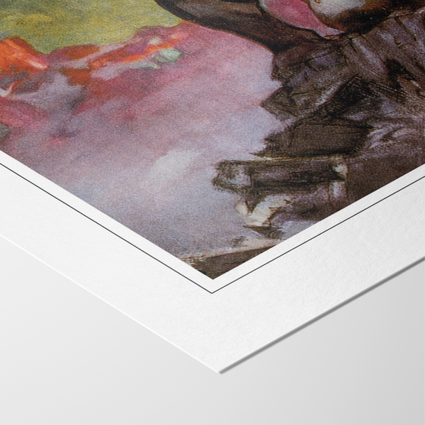 Frank Frazetta "Mastermind of Mars" Art Print | Official Frazetta Site ...