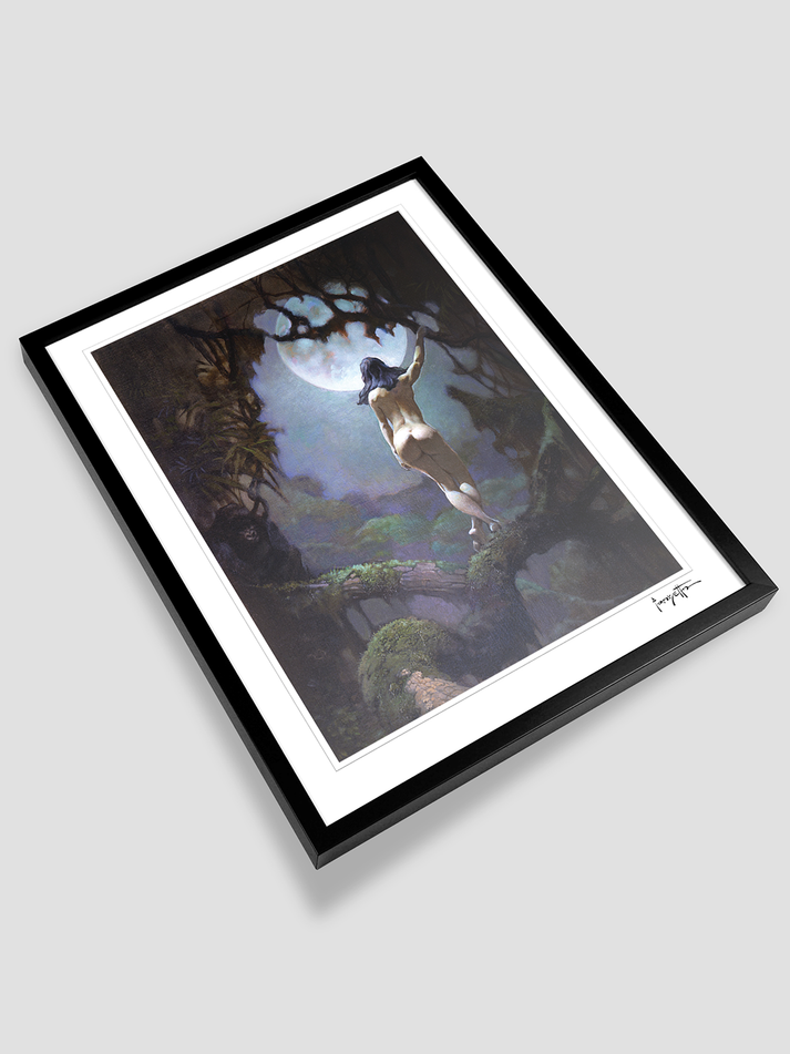 Frank Frazetta "Moon's Rapture" Fine Art Print | Official Website ...
