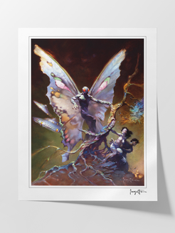 Frank Frazetta "Mothman" Fine Art Prints | Official Frazetta Website