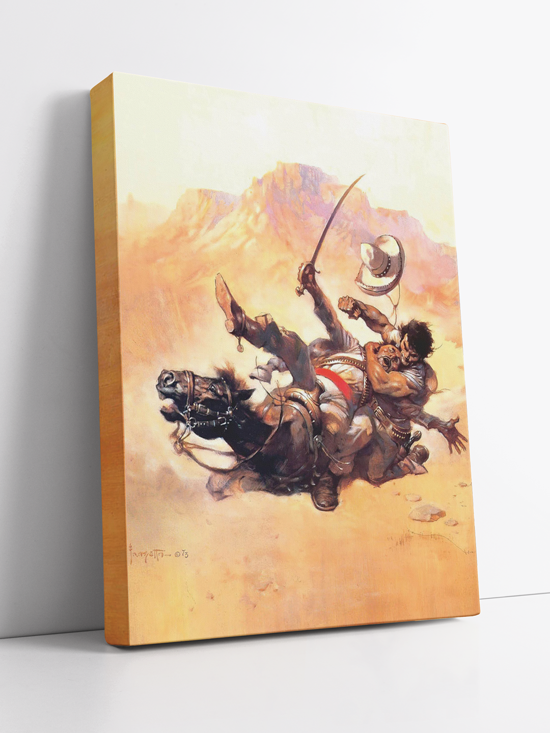 Frank Frazetta "Return of The Mucker" Fine Art Print | Official Store