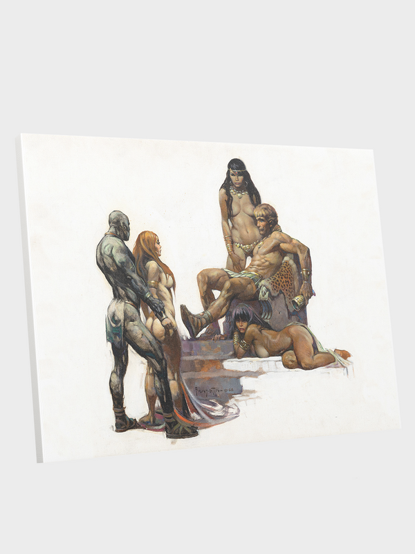 Frank Frazetta " Rogue Roman" Art Print | Official Website – Frazetta Girls