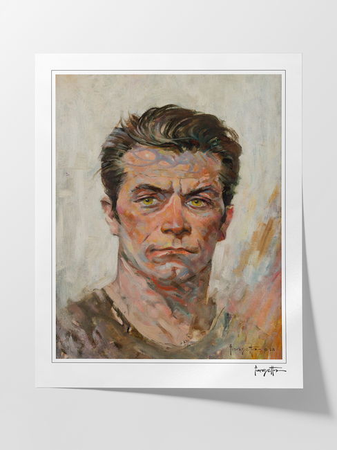 Frank Frazetta "Self Portrait" Fine Art Print | Official Website ...