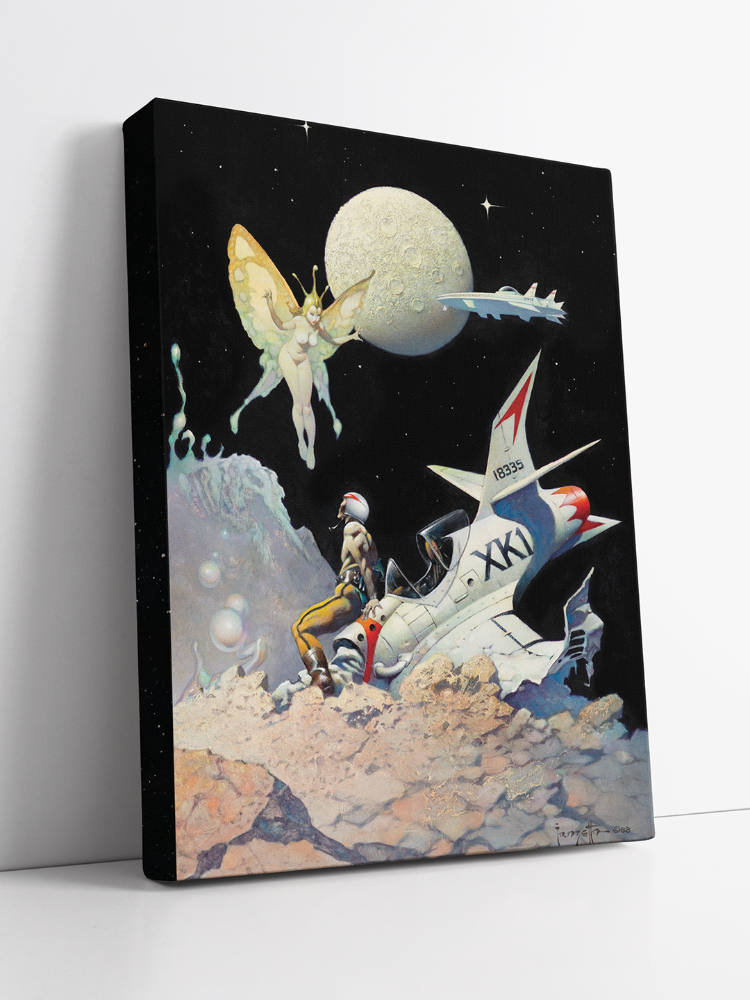 Frank Frazetta "Space Encounter" Fine Art Print | Official Website ...