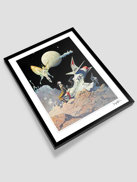 Frank Frazetta - Space Encounter Print | Frazetta Girls