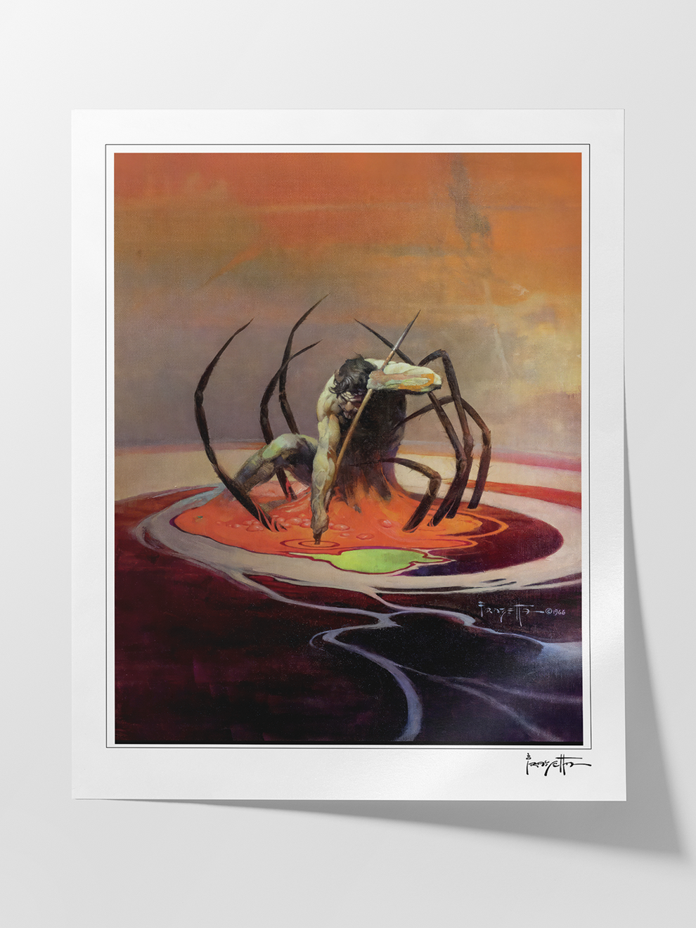 Frank Frazetta "Spider-Man" Fine Art Print | Official Website ...