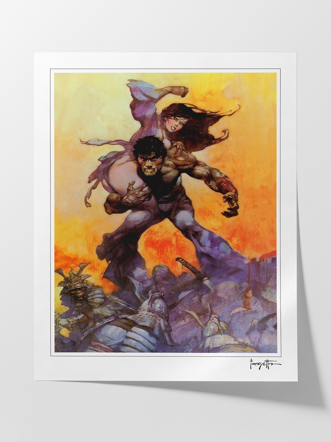 The Mucker Print | Official Frank Frazetta Gallery Web-Store