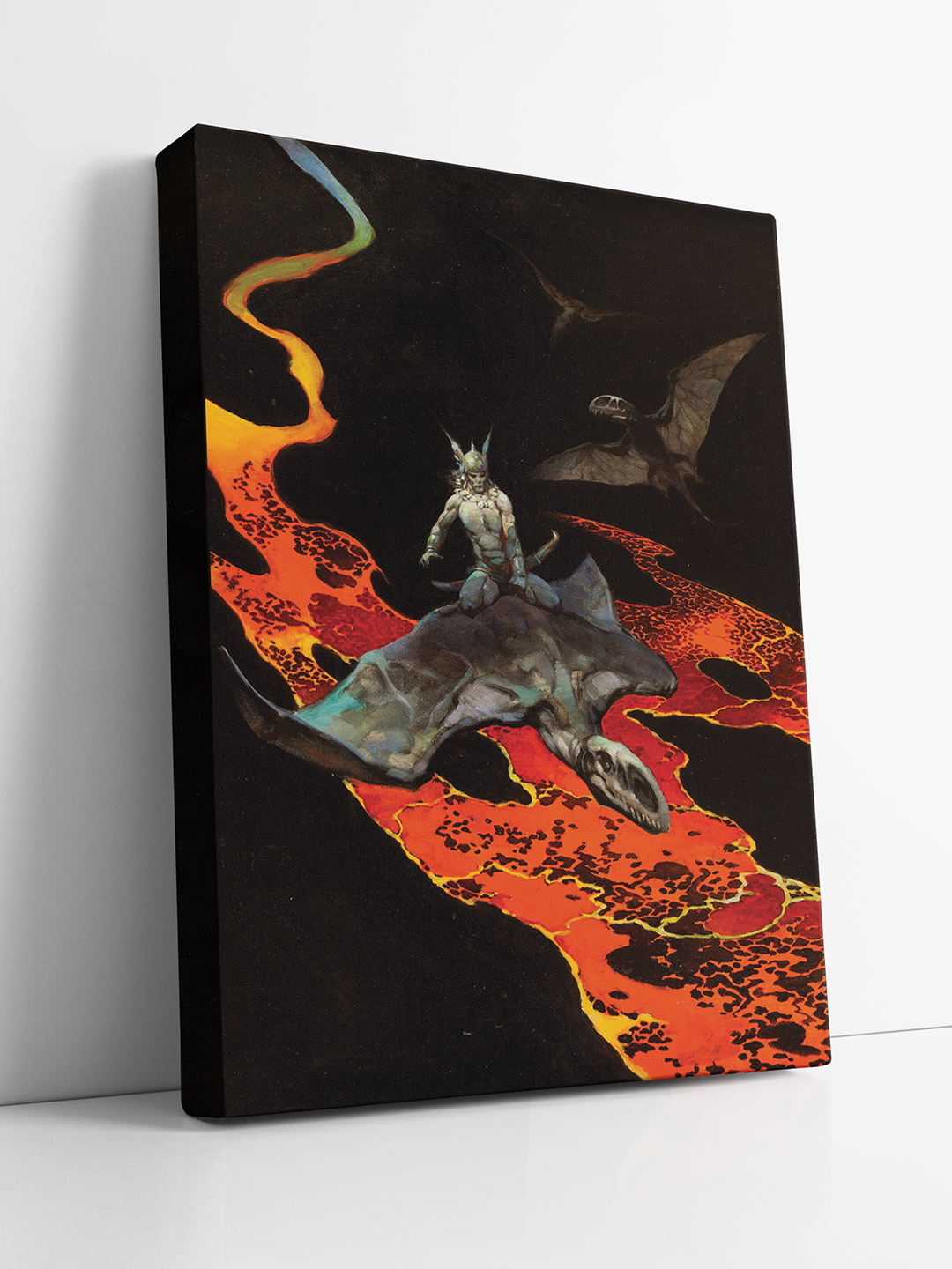 Frank Frazetta "Thor's Flight" Art Print | Official Website