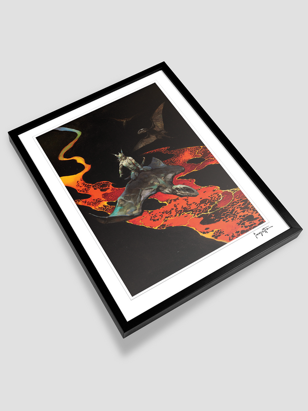 Frank Frazetta "Thor's Flight" Art Print | Official Website