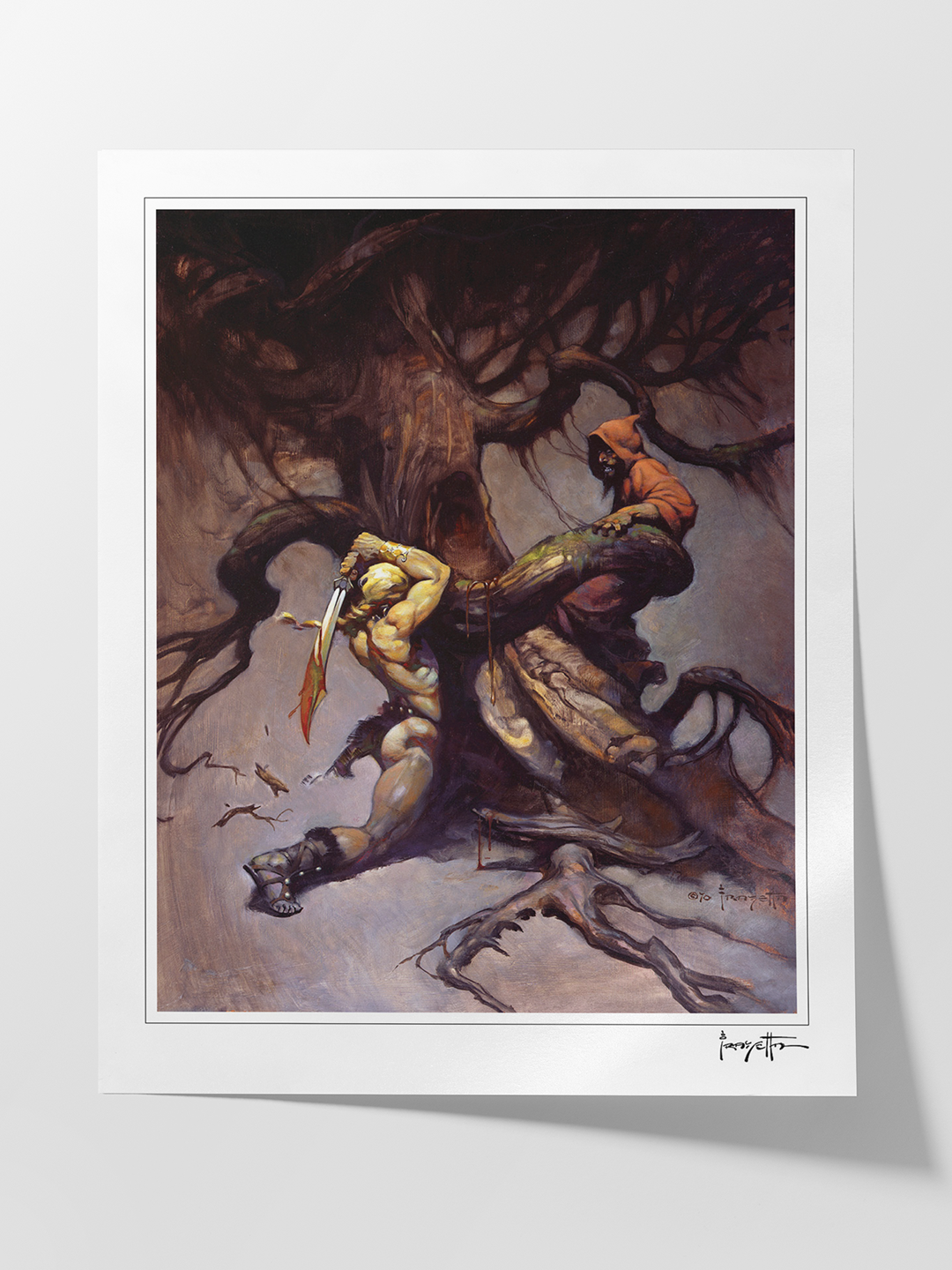 Frank Frazetta "Tree of Death" Fine Art Print | Official Website ...
