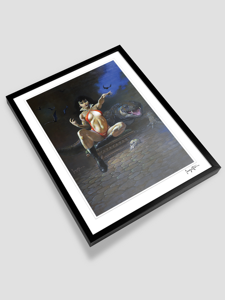 Frank Frazetta "Vampirella 25th Anniversary" Art Print | Official Site ...