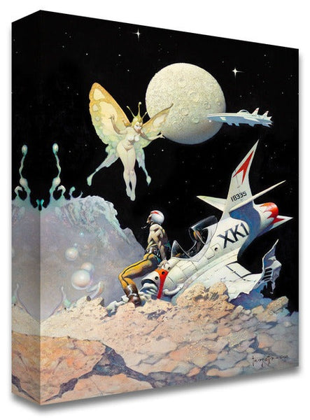 Frank Frazetta - Space Encounter Print | Frazetta Girls
