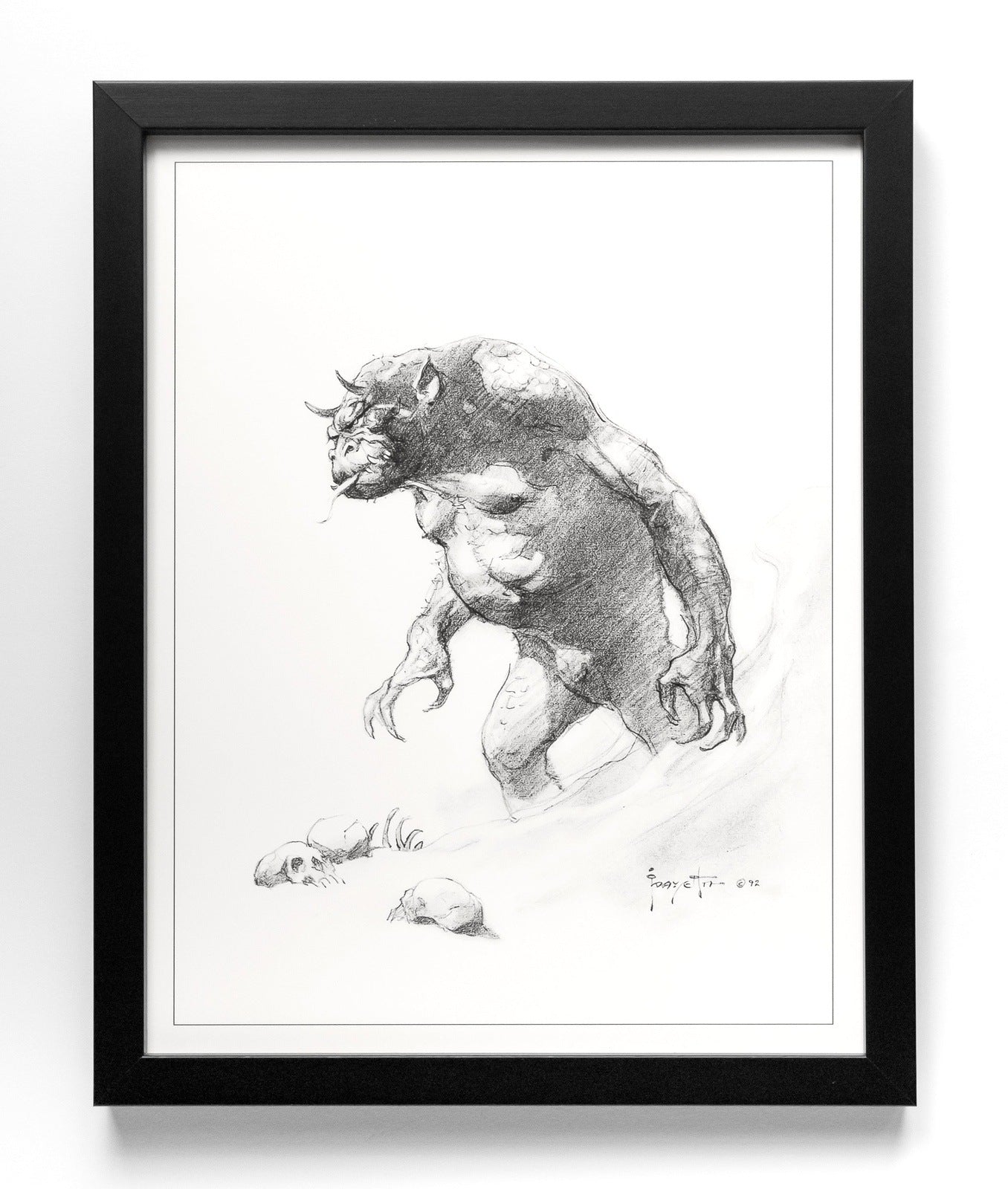Frank Frazetta Sketch