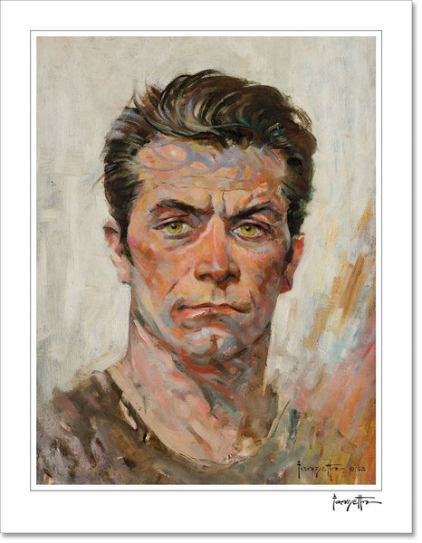 Frank Frazetta Portrait Print - Frazetta Girls | Frazetta Girls