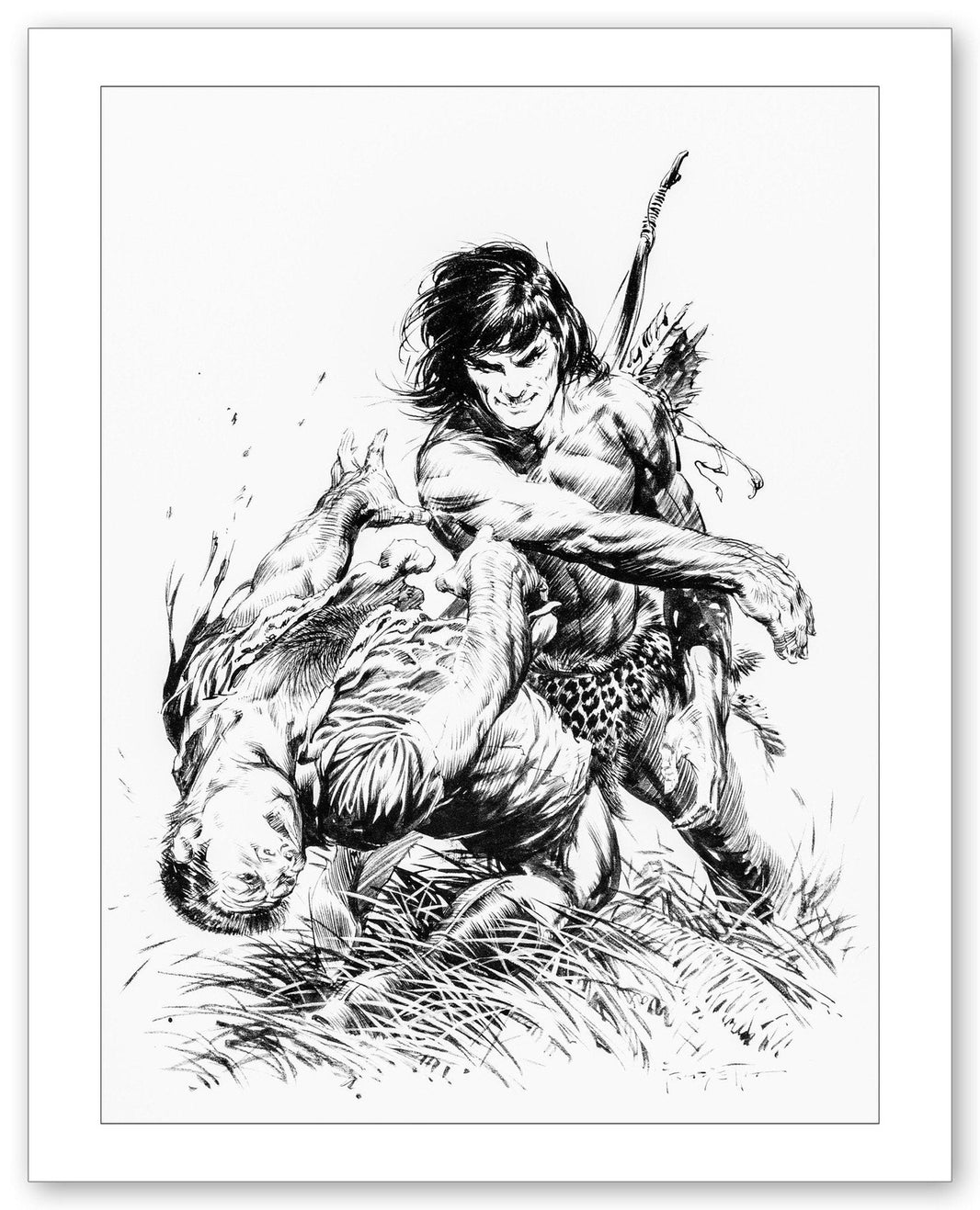 Frank Frazetta Pen & Ink Fine Art Prints | SHOP FRAZETTAGIRLS.COM – Page 2